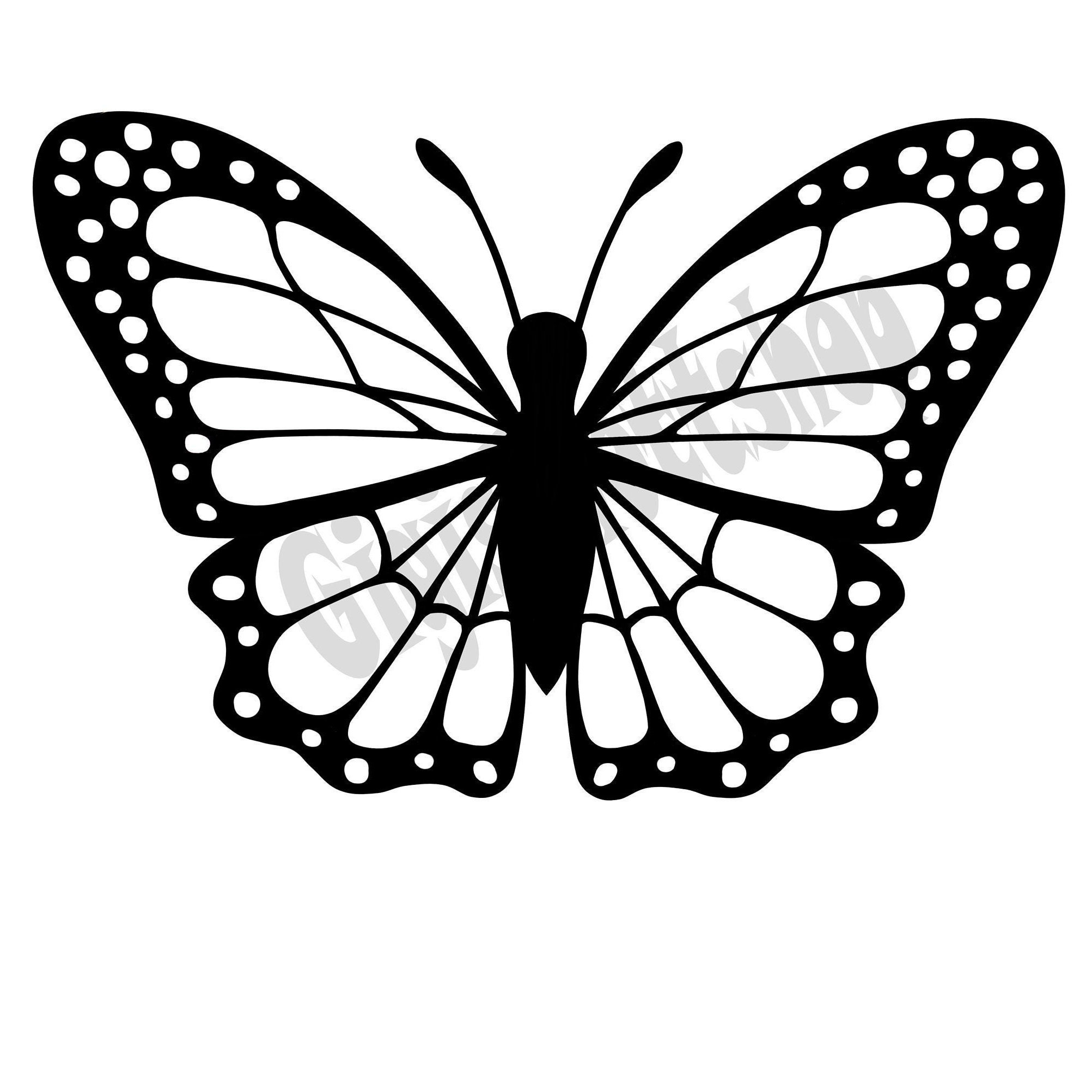 Schmetterling Plotterdatei, dxf - Etsy Schweiz