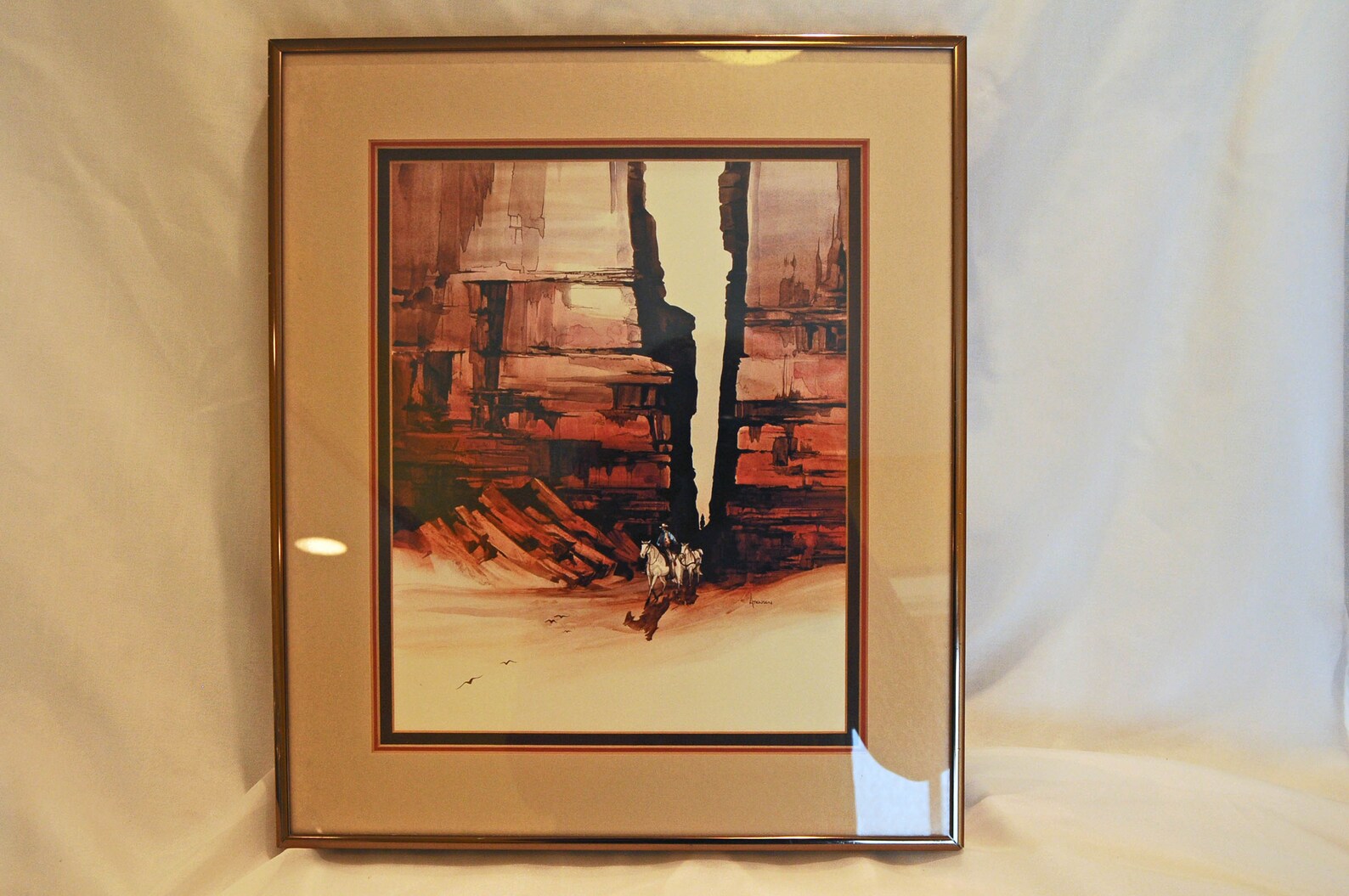 Michael Atkinson Cowboy Watercolor 479 - Etsy