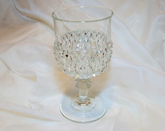 Diamond Point Glass - Etsy