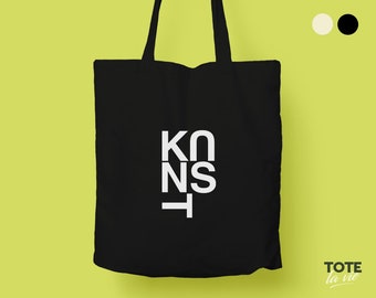 Typography Tote Bag - Etsy