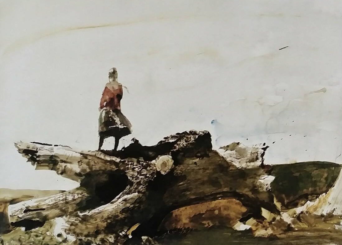 Andrew Wyeth Fine Art Print Watercolour american Art, Americana AW2 8.5 ...