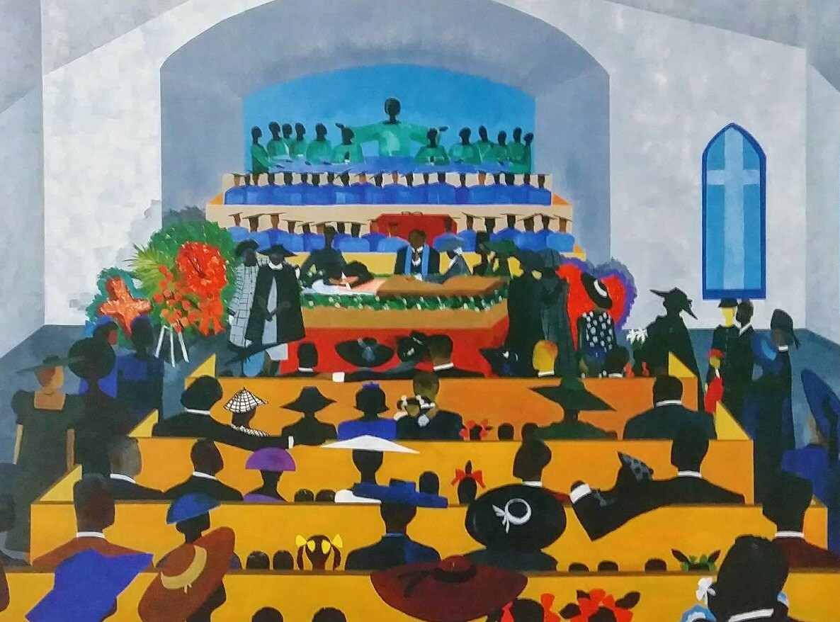 Black Church Praise Art