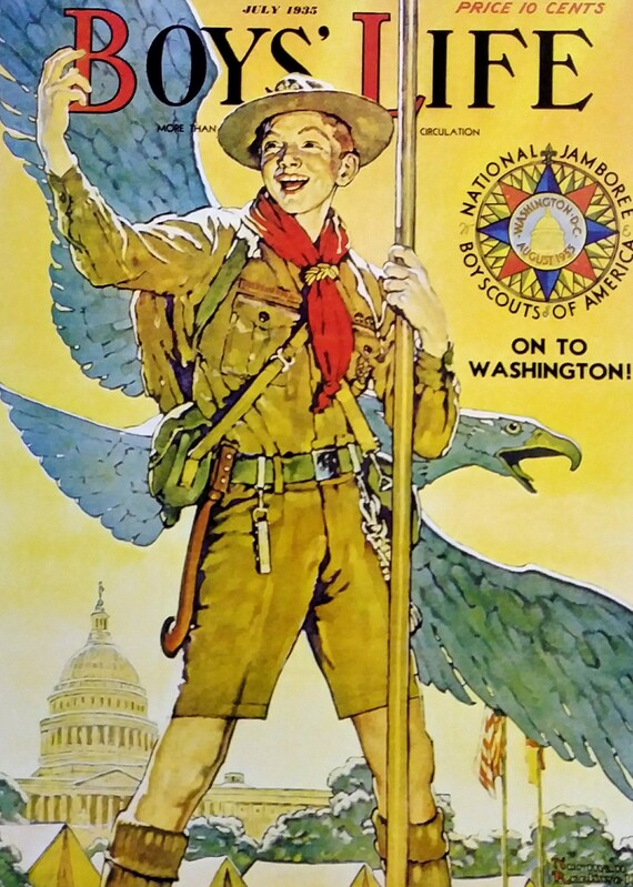 Norman Rockwell Cub Scouts
