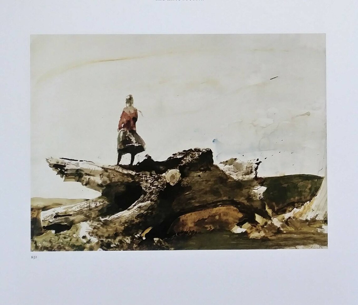 Andrew Wyeth Fine Art Print Watercolour american Art | Etsy
