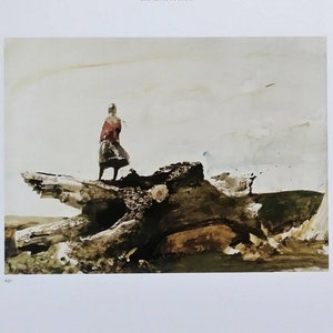 Andrew Wyeth Fine Art Print Watercolour american Art, Americana AW2 8.5 ...