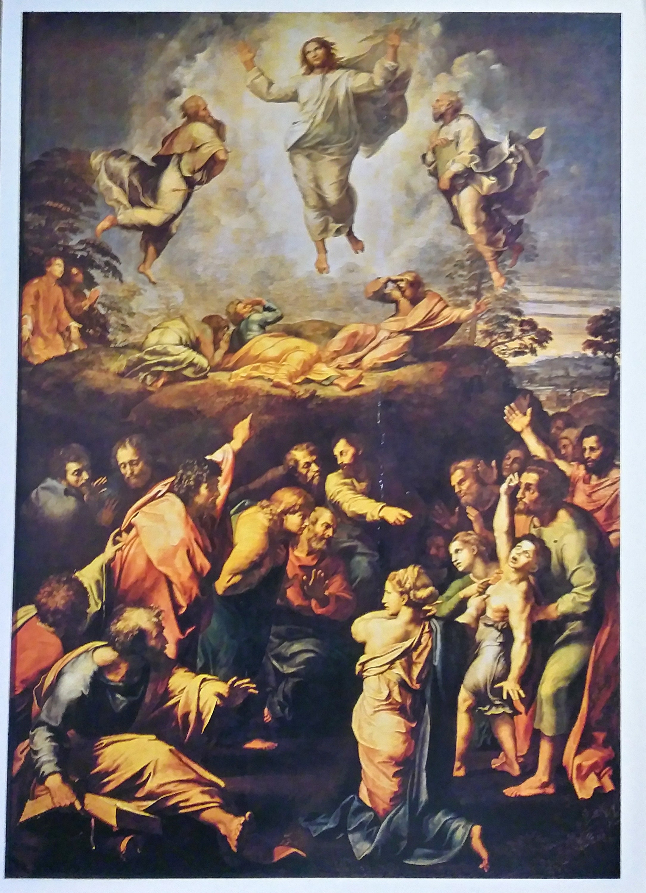 Jesus Print the Transfiguration by Raphael raffaello - Etsy