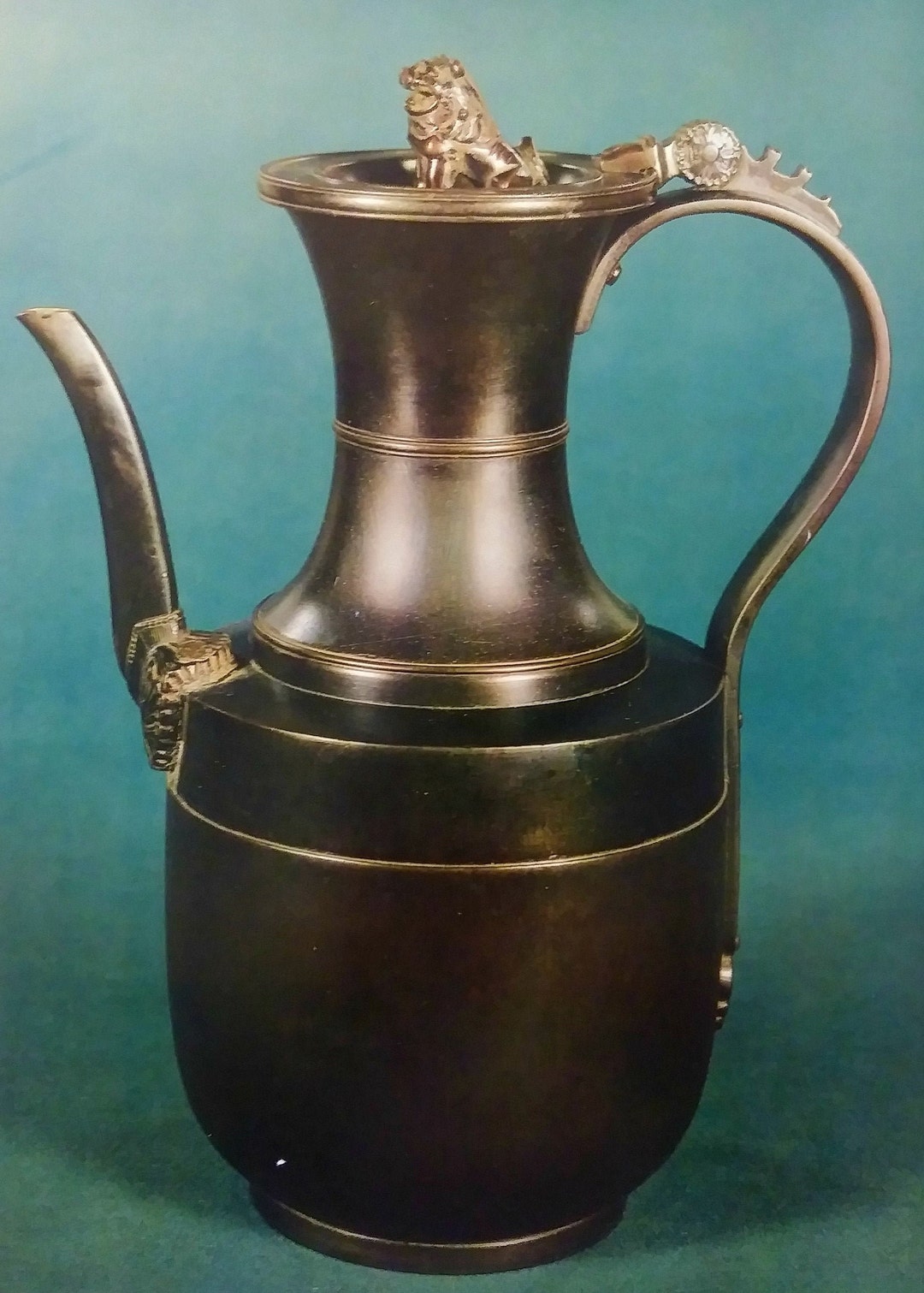 Vintage Japanese Water Pitcher Print Kamakura Period 14.25 X 10.25 ...