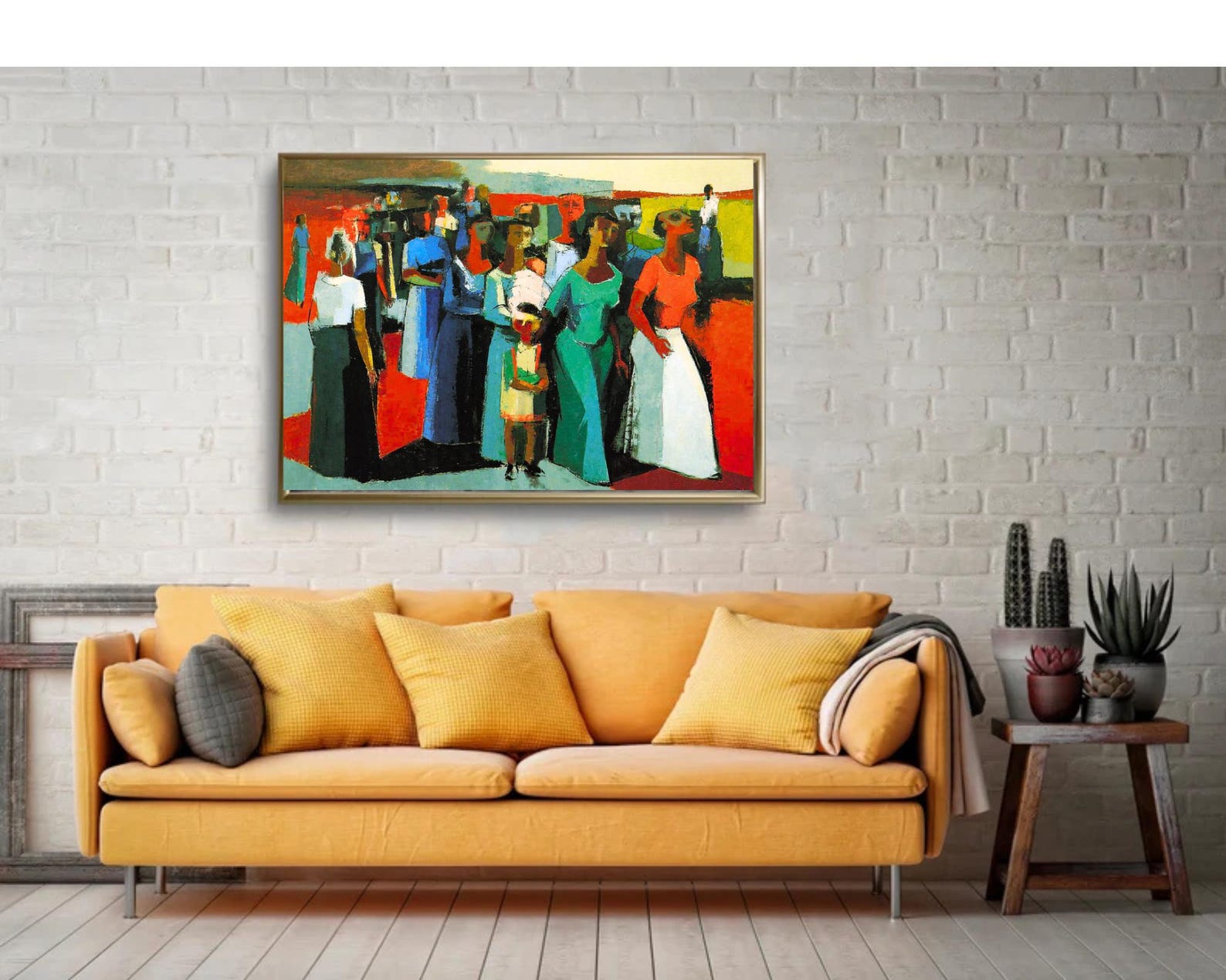 Walking/oh Freedom by Charles Alston - African American Art - Printable ...