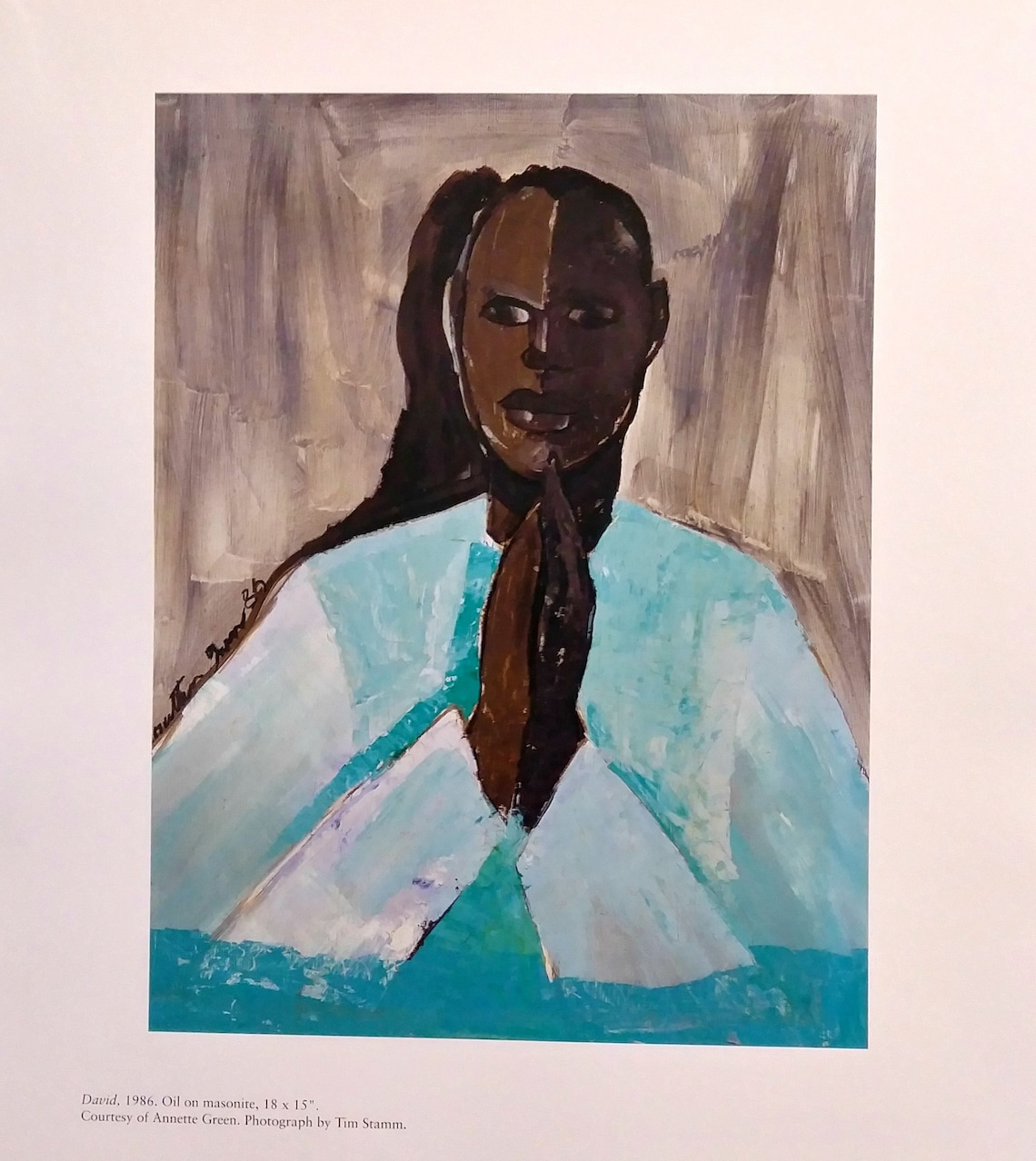 African American Art Print DAVID by J. Green Black Man - Etsy