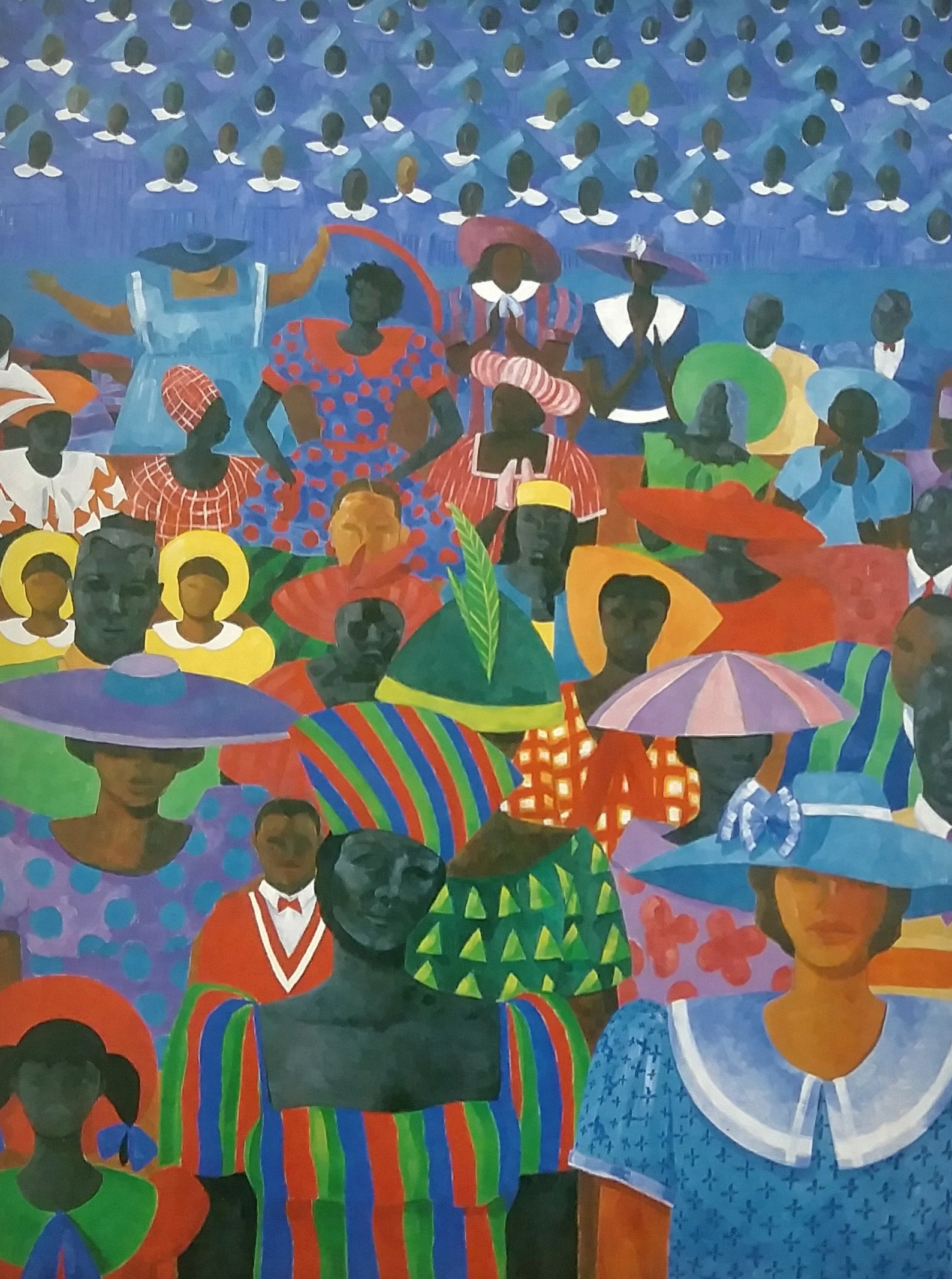 African American Art Print THE CONGREGATION Black - Etsy