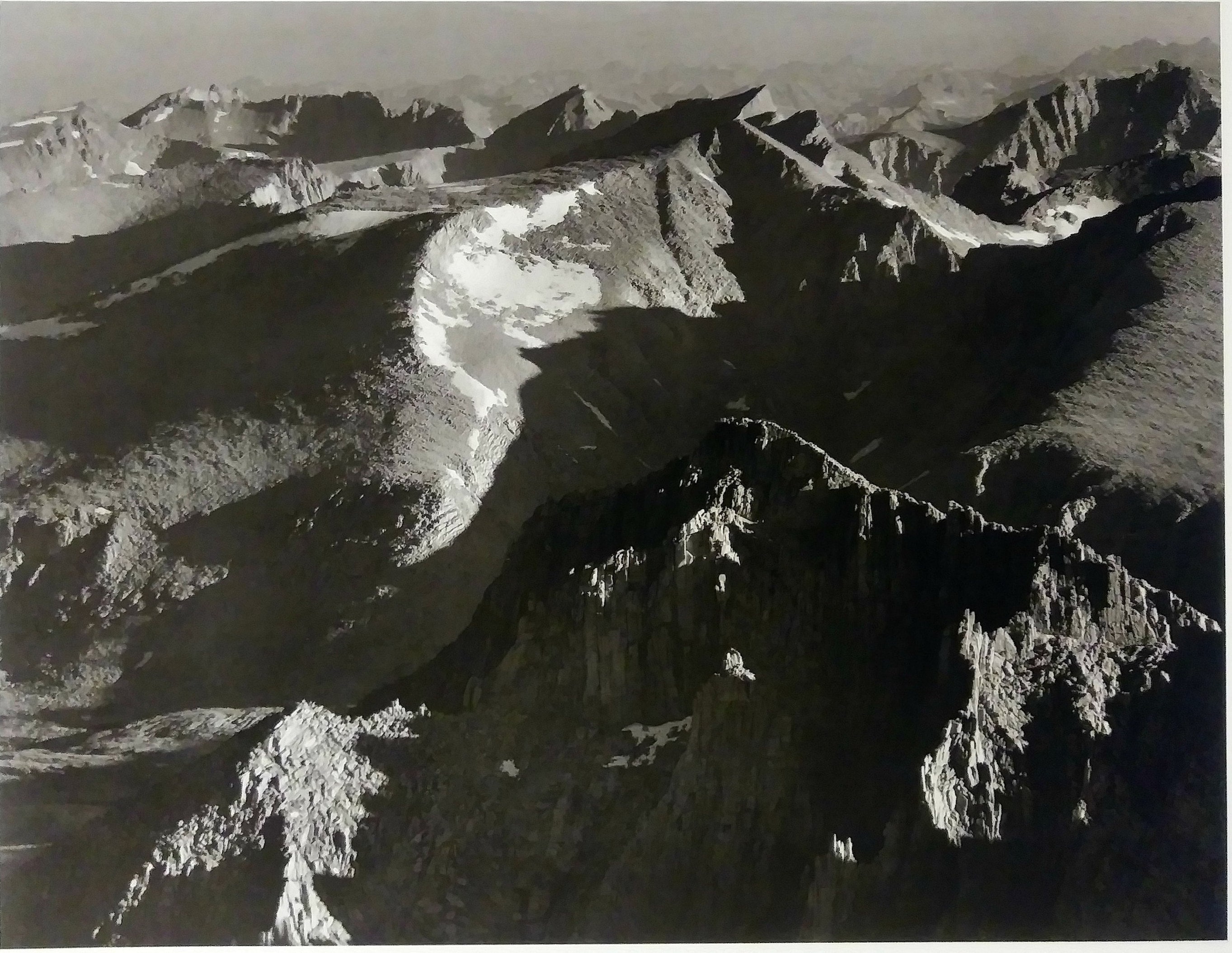 Ansel Adams Oak Tree Sunrise