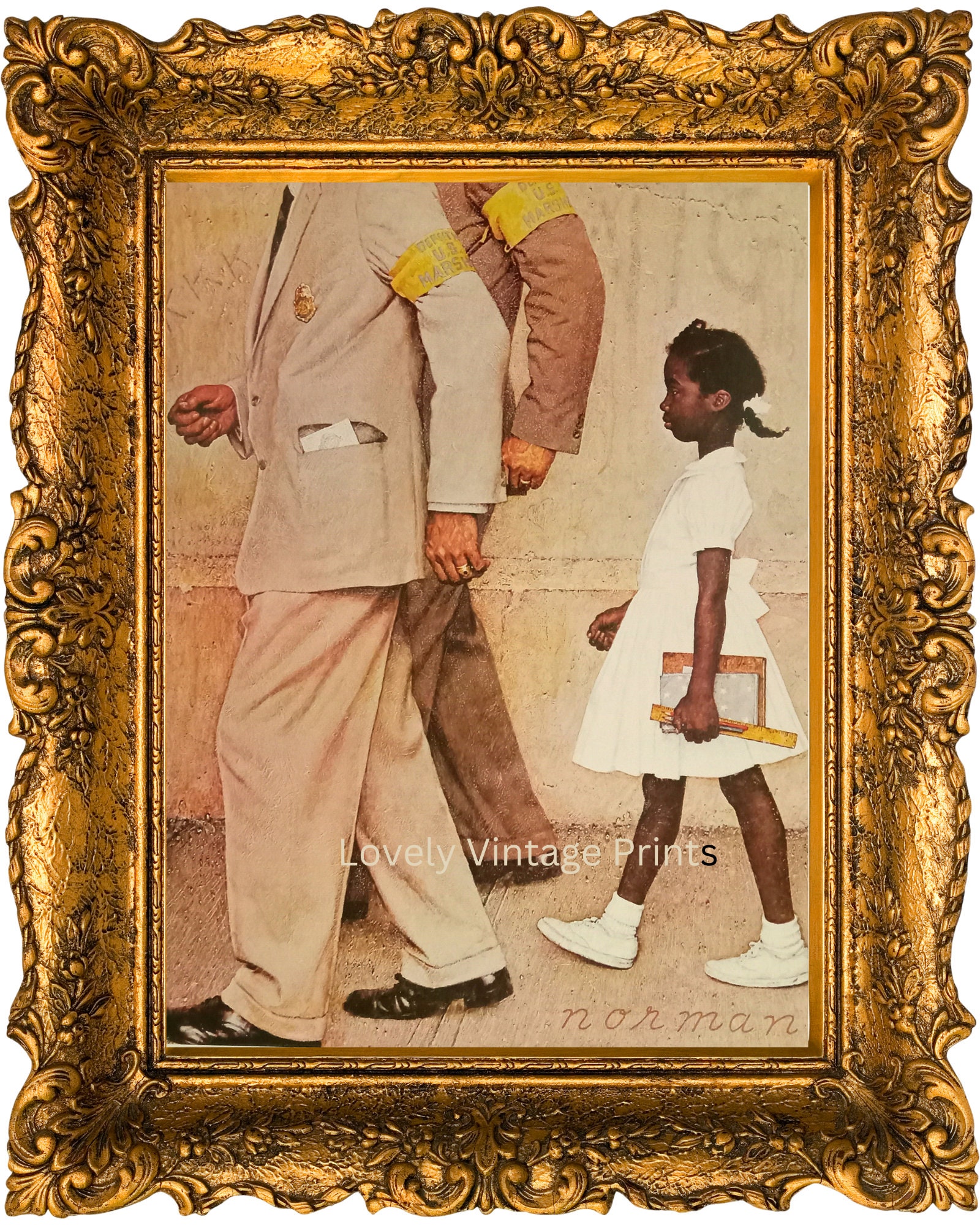 Ruby Bridges Norman Rockwell