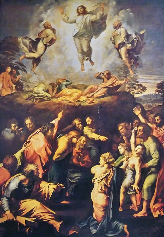 Jesus Print the Transfiguration by Raphael raffaello - Etsy