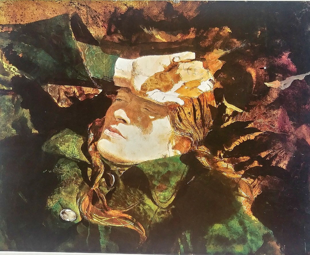 Andrew Wyeth Fine Art Print HELGA sun Shield american Art, Americana ...