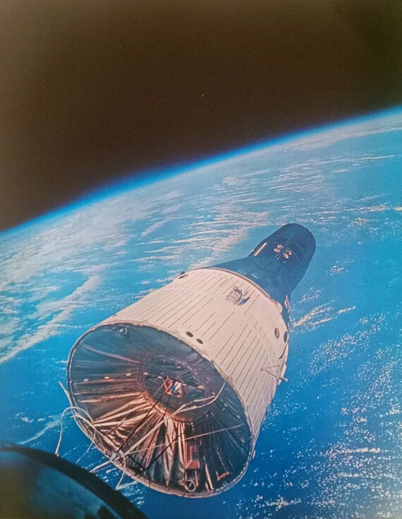 Blue Gemini Spacecraft