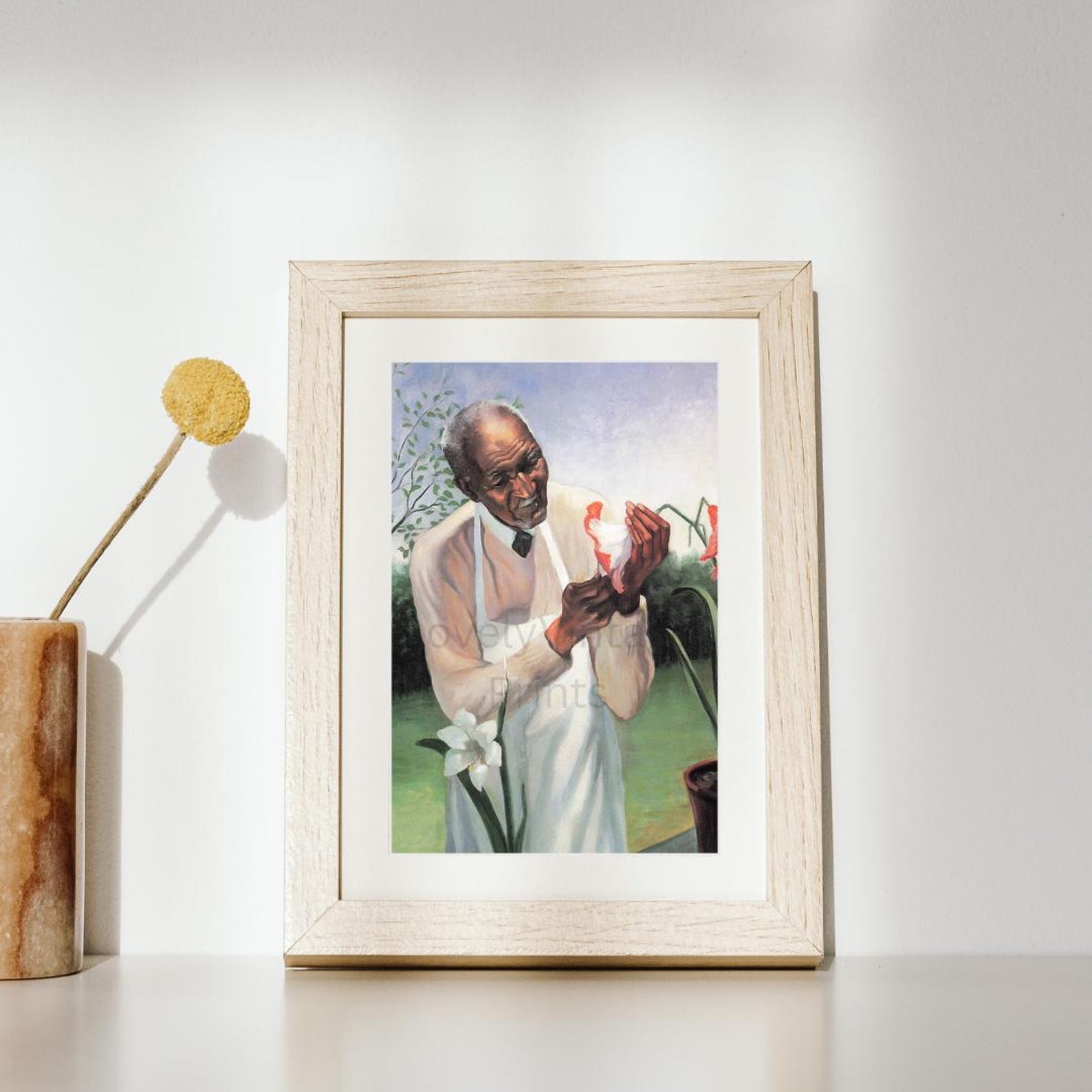 Printable George Washington Carver Art Print | Diversity | Civil Rights ...