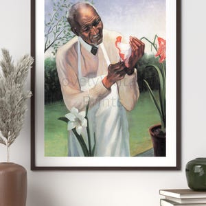 Printable George Washington Carver Art Print | Diversity | Civil Rights ...