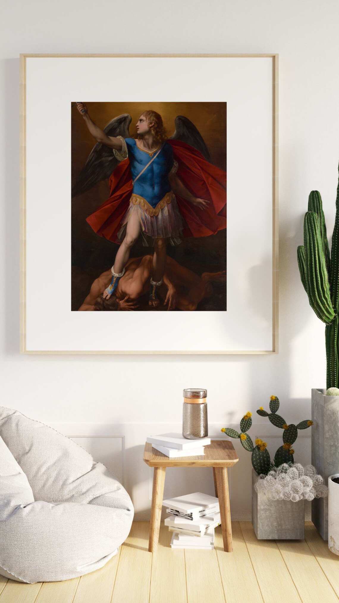 Printable St. Michael the Archangel - Fine Art Print - PRINTABLE WALL ...