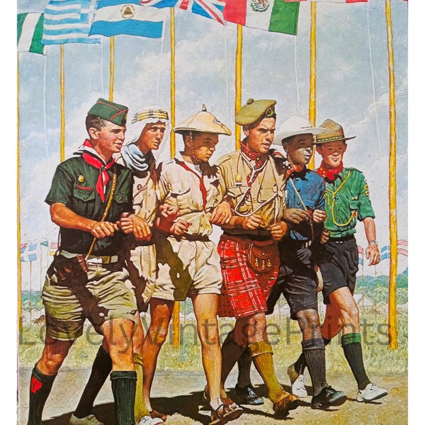 Boy Scout Wall Art - Etsy