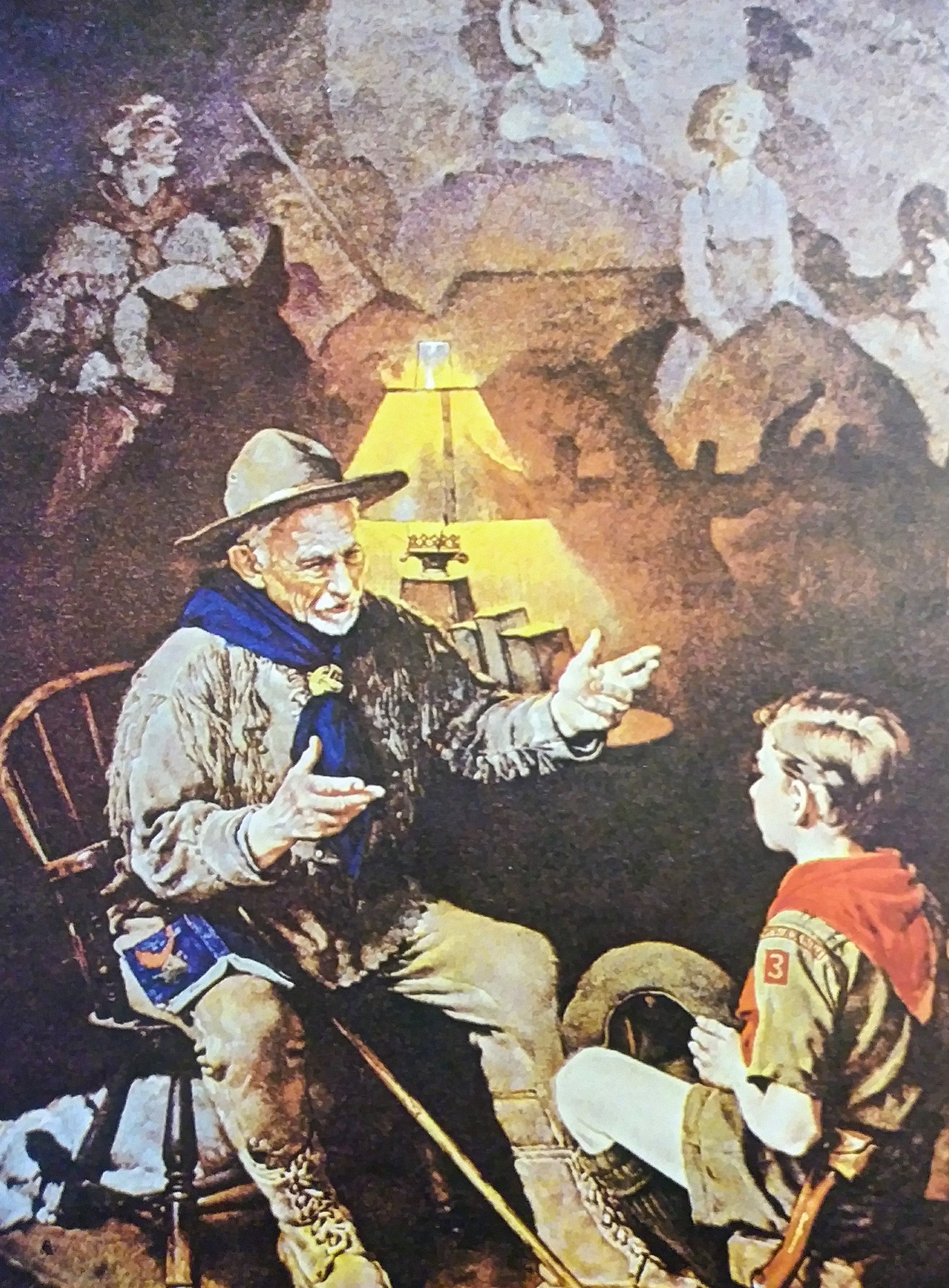 Norman Rockwell Cub Scouts