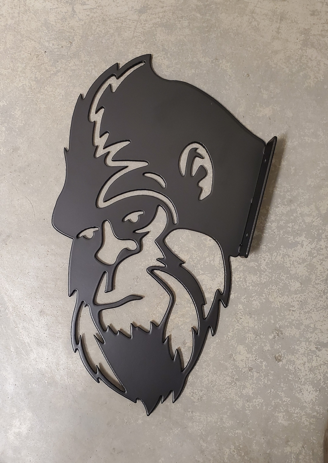 Peeking Sasquatch Head - Etsy