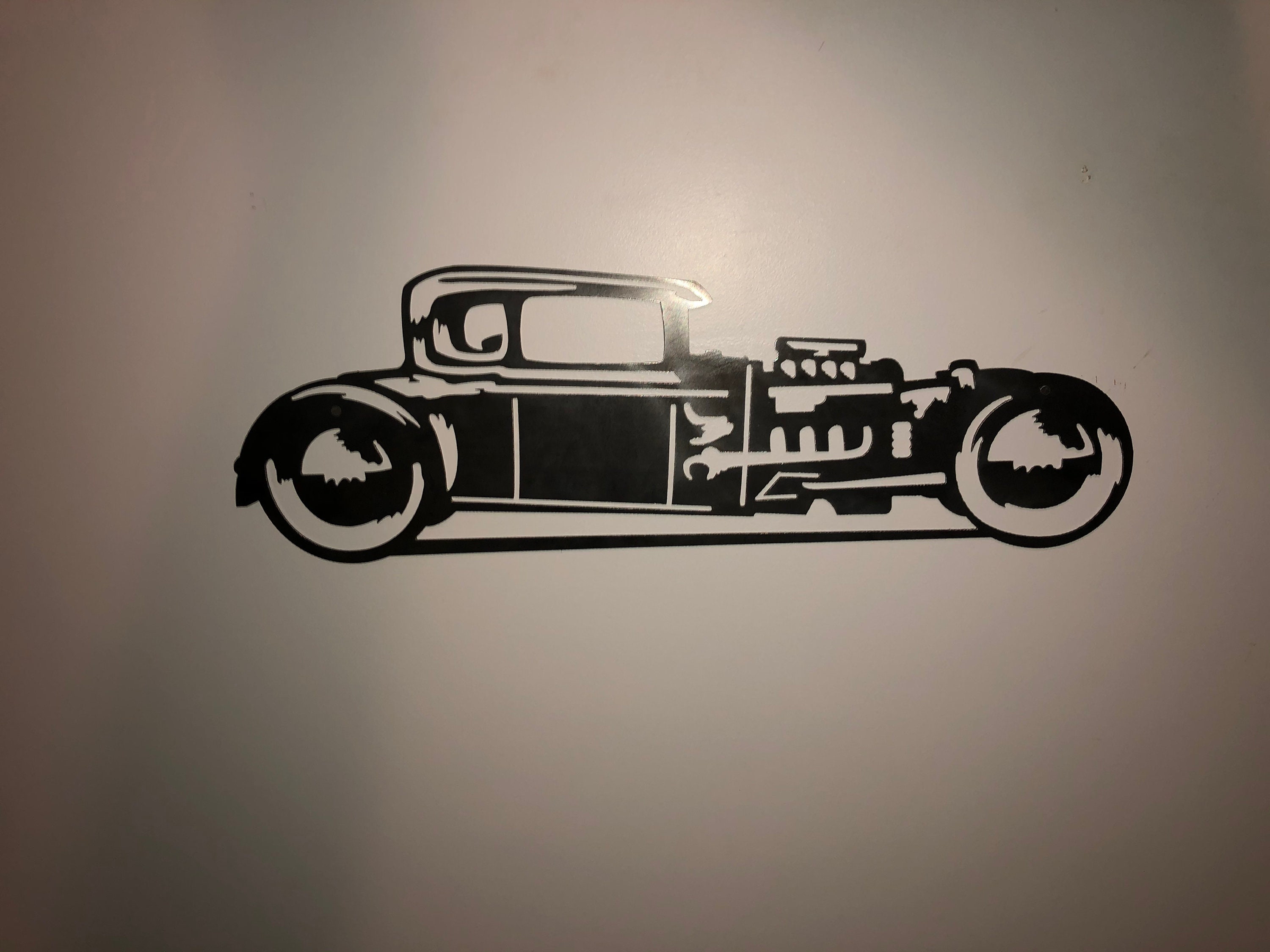 Hot Rod Metal SIgn | Etsy