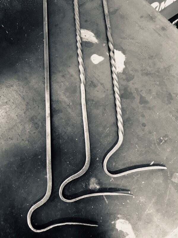 Forged Fire Rake - Etsy