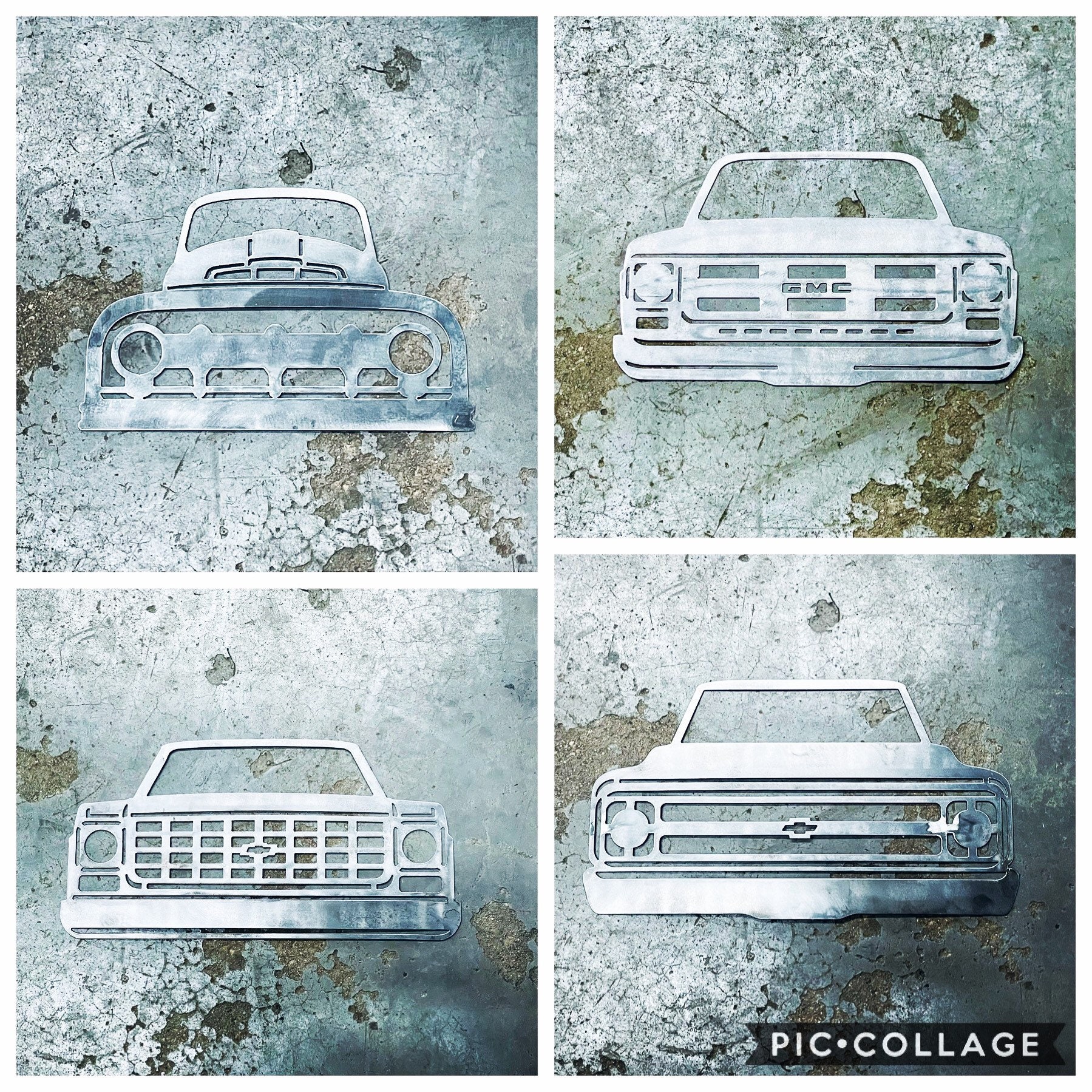 1968 C10 Metal Sign - Etsy