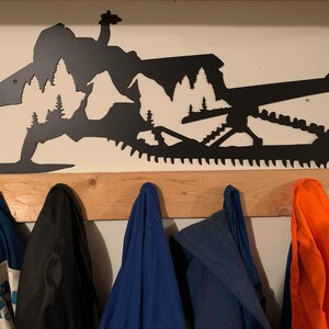 Metal Snowmobile Sign - Etsy Canada