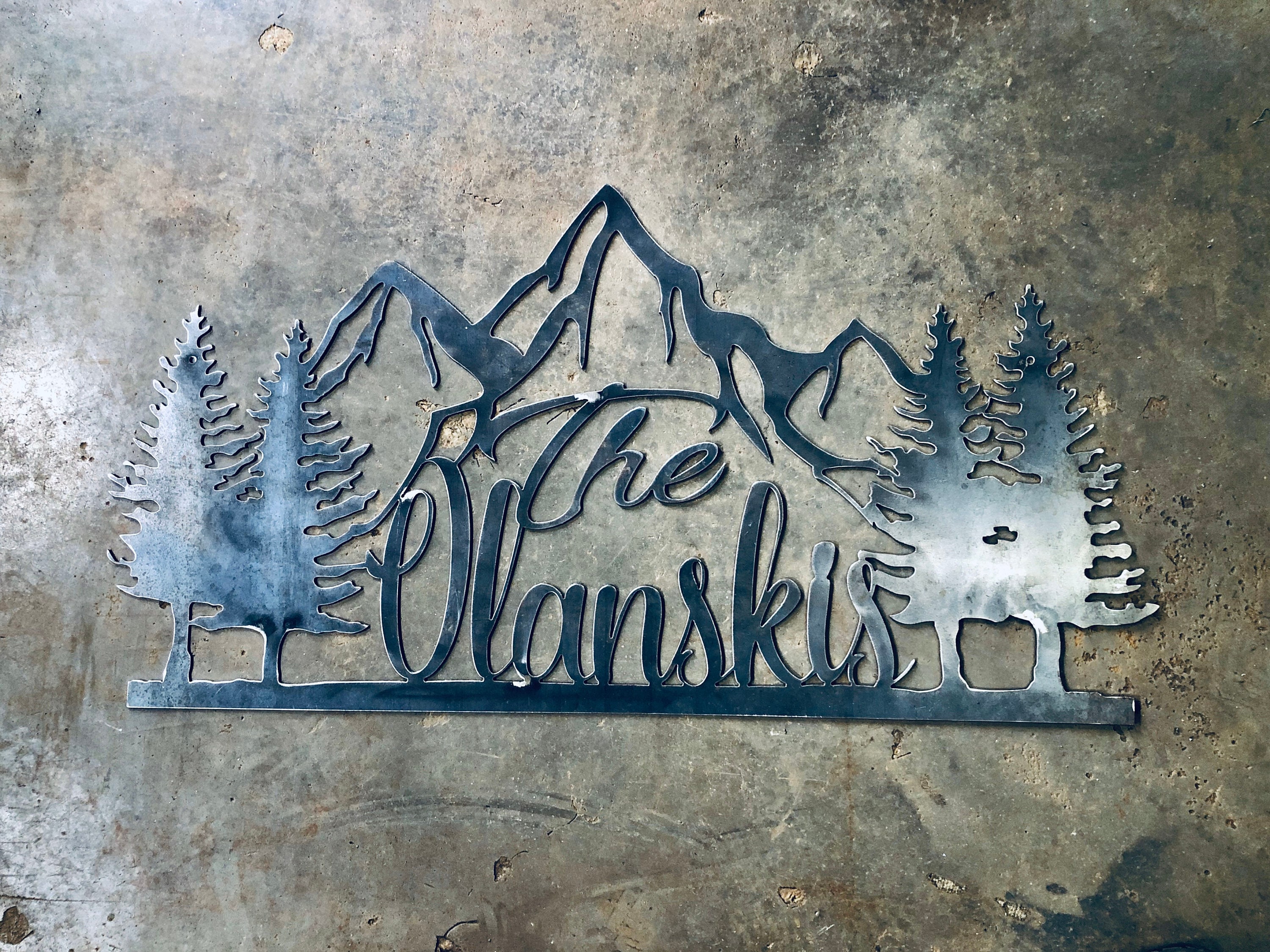 Custom Steel Signs - Etsy