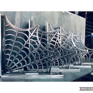 Spider Web Shelf Brackets 8" - Etsy
