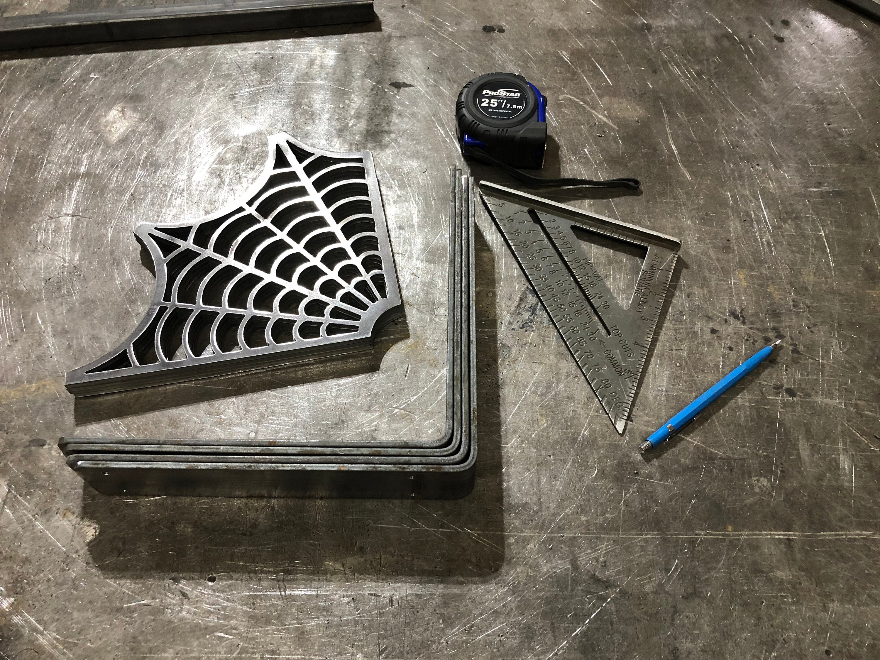 Steel Spider Web Shelf Bracket 12 - Etsy Singapore