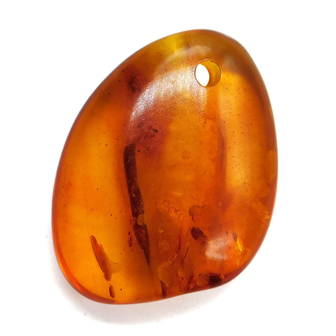 Natural Baltic Amber Drilled Stone Amazing Amber Genuine - Etsy