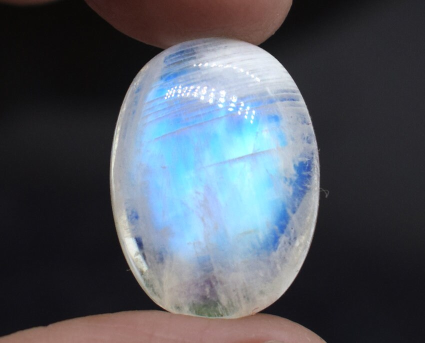 Natural Blue Fire RAINBOW MOONSTONE Wholesale Supplier | Etsy
