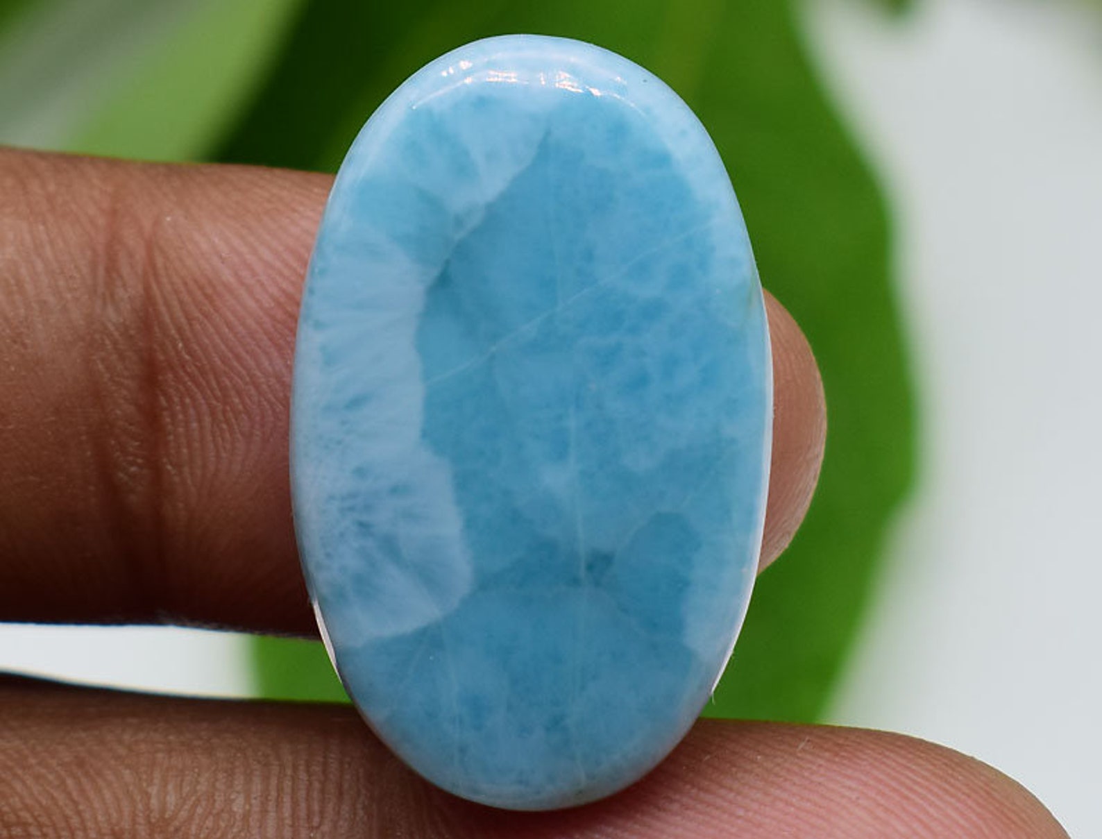 Genuine BLUE LARIMAR Gemstone 23.70 Cts Amazing Larimar Stone - Etsy