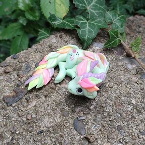 Polymer Clay Dragon Photoluminous Forest Dragon - Etsy