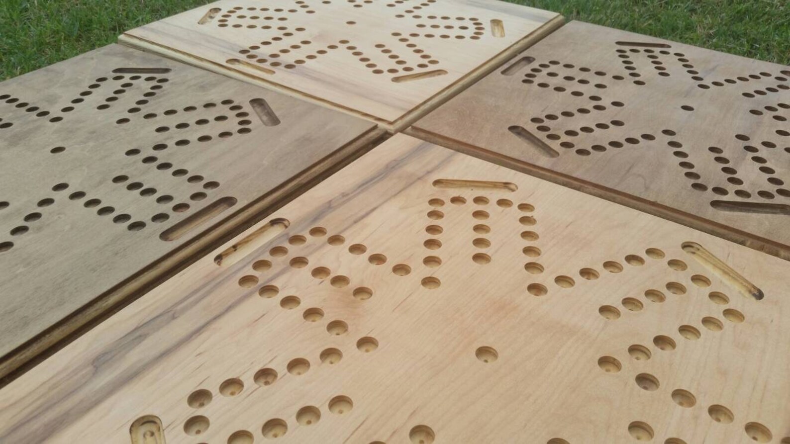 HANDMADE Real Wood WAHOO BOARD With Marbles & Dice - Etsy