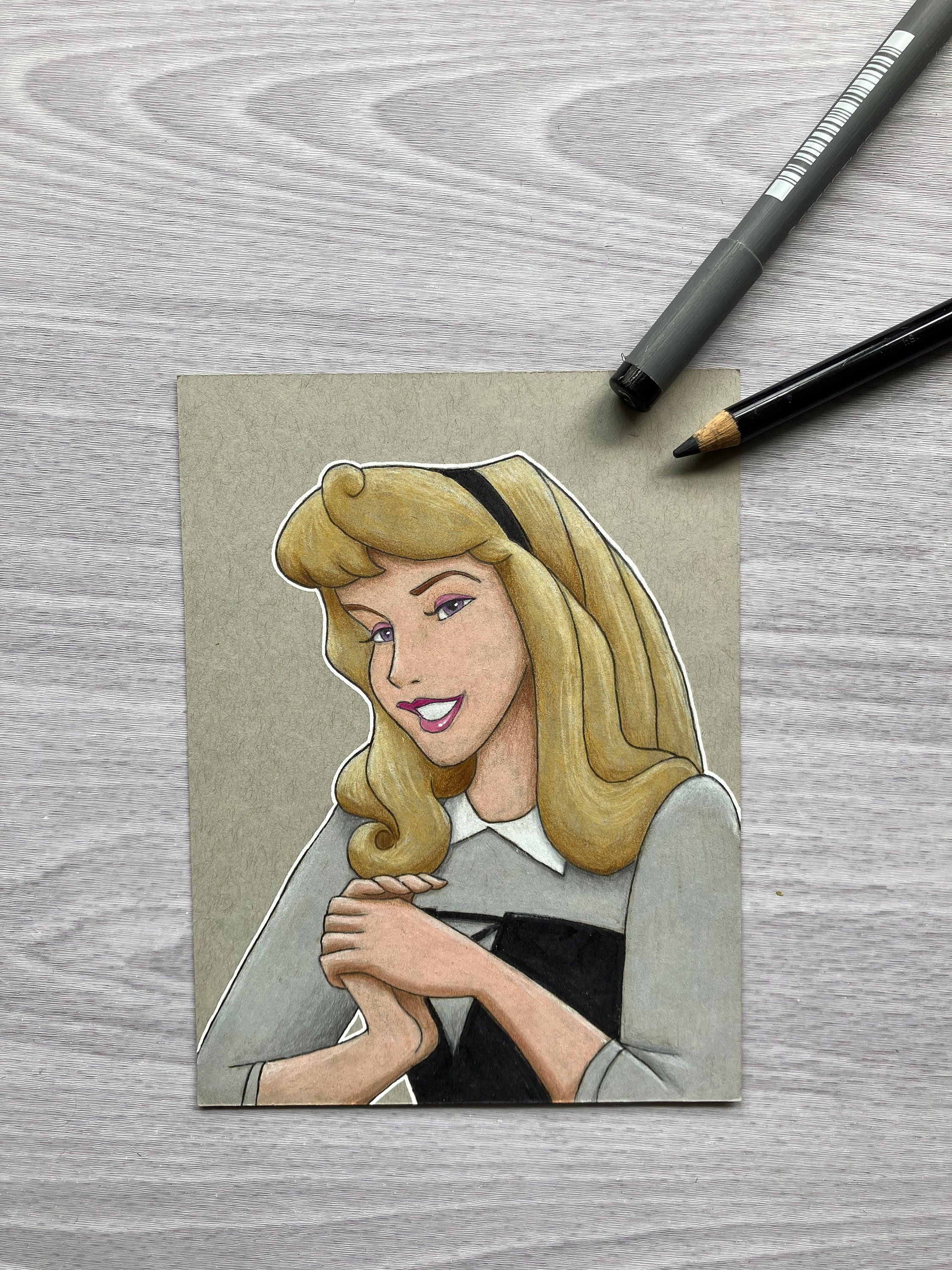 Aurora Sleeping Beauty Drawing
