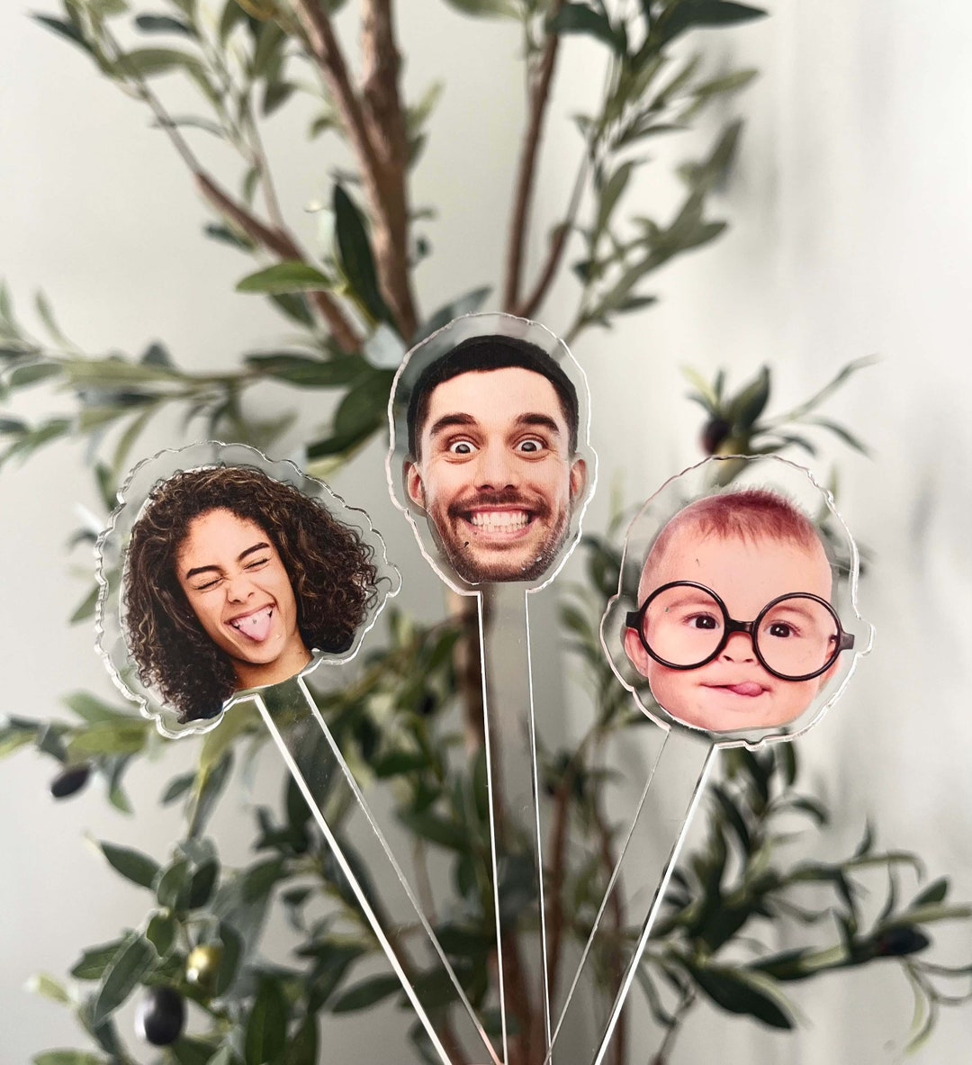 Wedding Drink Stirrers,printed Face Stir Stick, Acrylic Cocktail Sticks ...