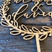 Wood Cake Toppers | Mr Mrs Cake Topper |rustic Cake Toppers for Wedding ...