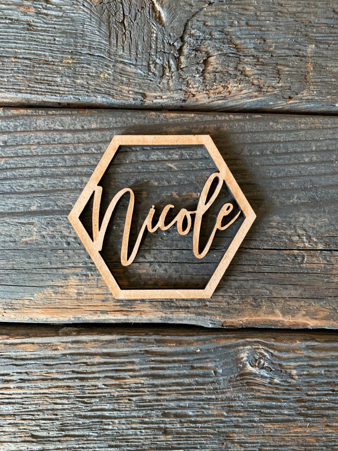 Personalized Wooden Place Cards | Name Plates for Wedding | Name Plates ...