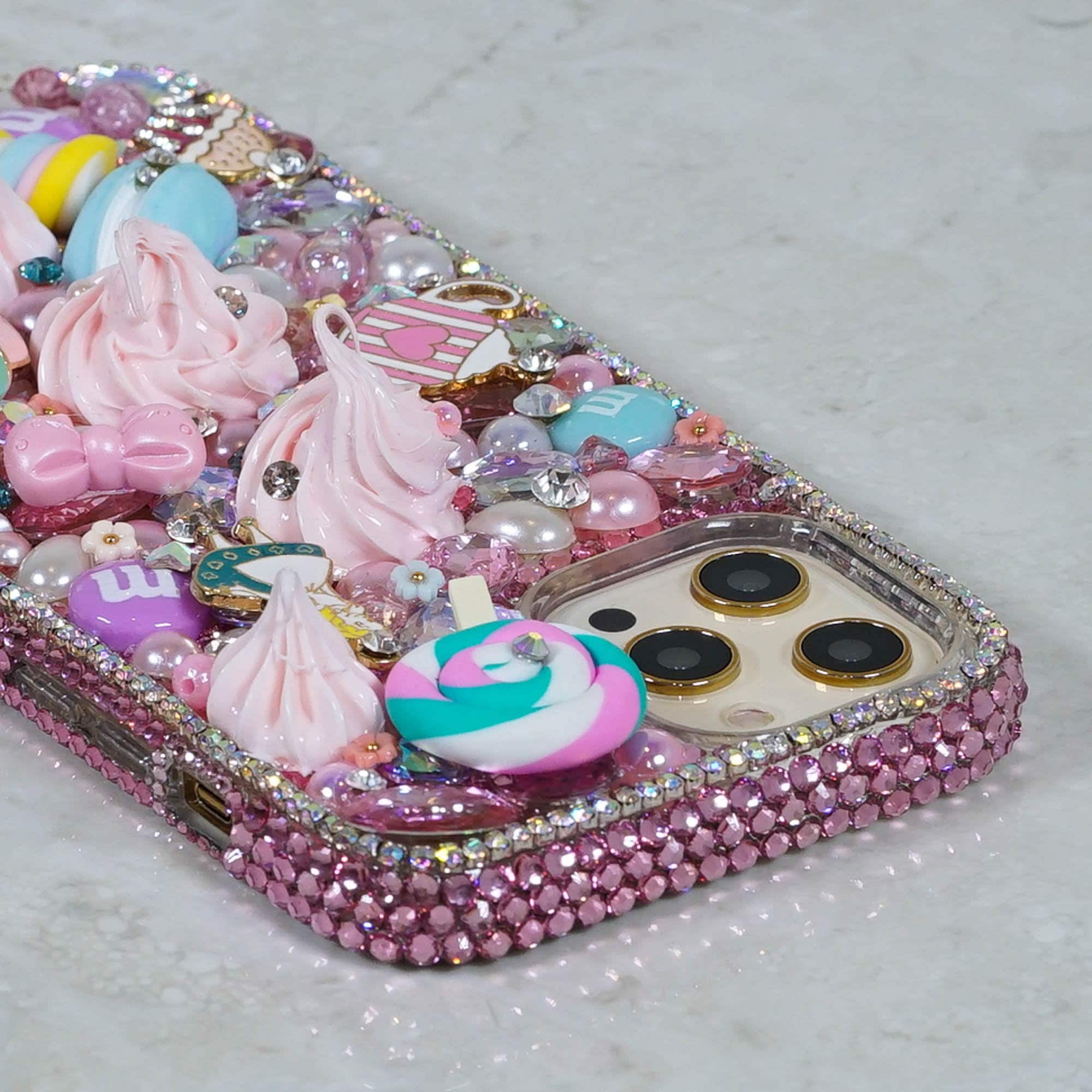 Bling Alice Wonderland Yummy Sweets Genuine Pink Crystals | Etsy