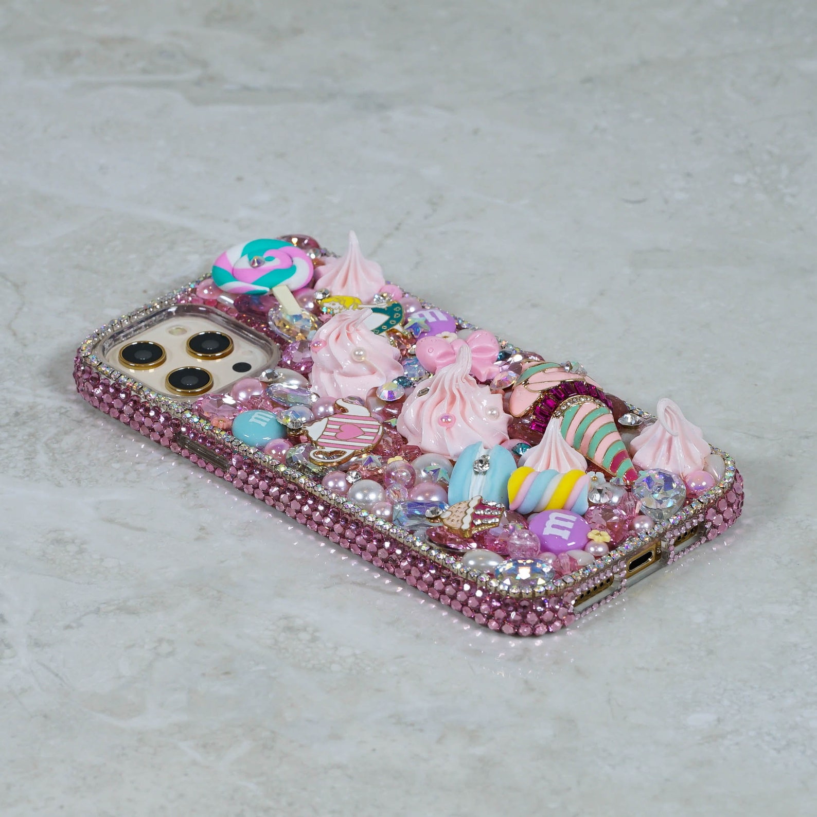 Bling Alice Wonderland Yummy Sweets Genuine Pink Crystals | Etsy