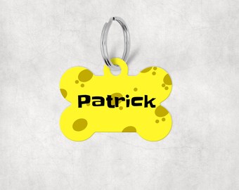 Personalized Pet Dog ID Tag With Name Cartoon Show Inspired Dog Tag ...