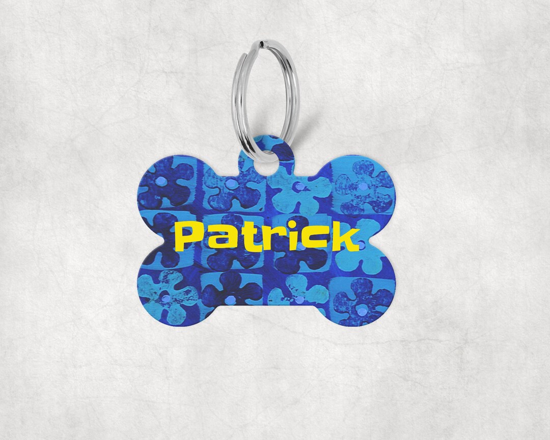 Personalized Pet Dog ID Tag With Name - Cartoon Show Inspired Dog Tag ...