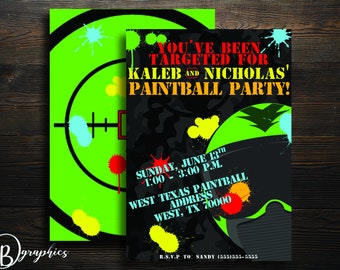 Target invitation | Etsy