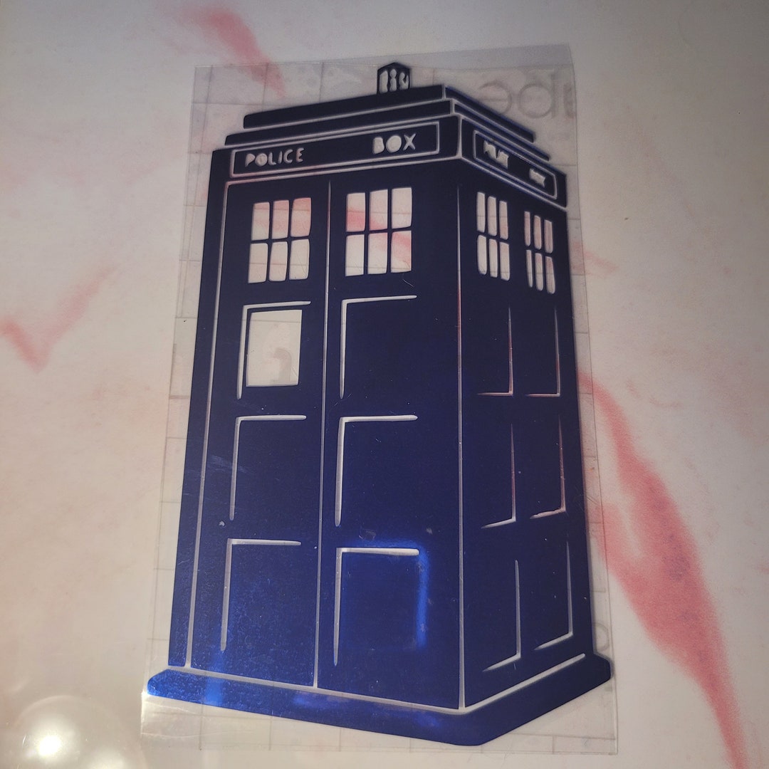 Tardis Doctor Who Car Decals Car Sticker Blue - Etsy