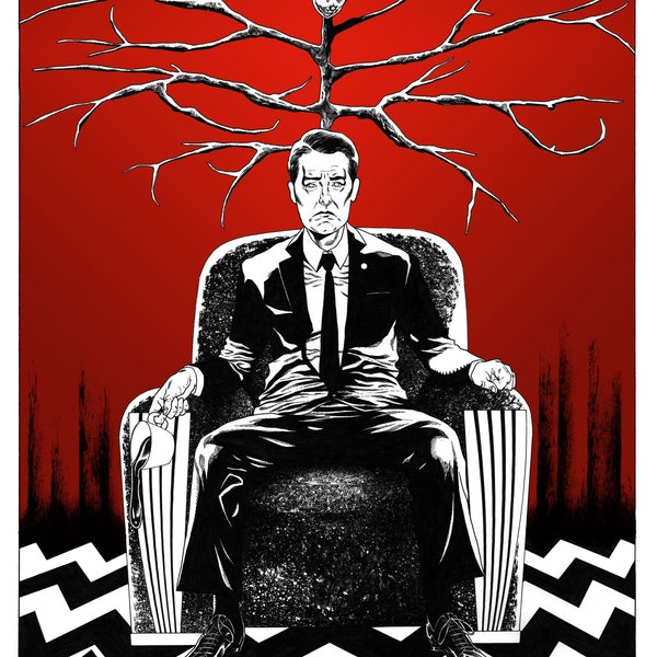 Agent Cooper Art - Etsy