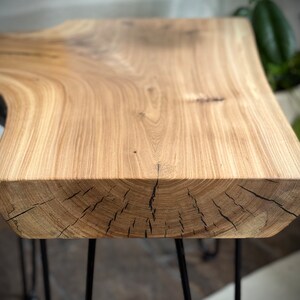 Unique Live Edge End Table - Etsy