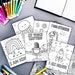12 Affirmation Coloring Pages | Kids Coloring | Kids Positivity | Kids ...